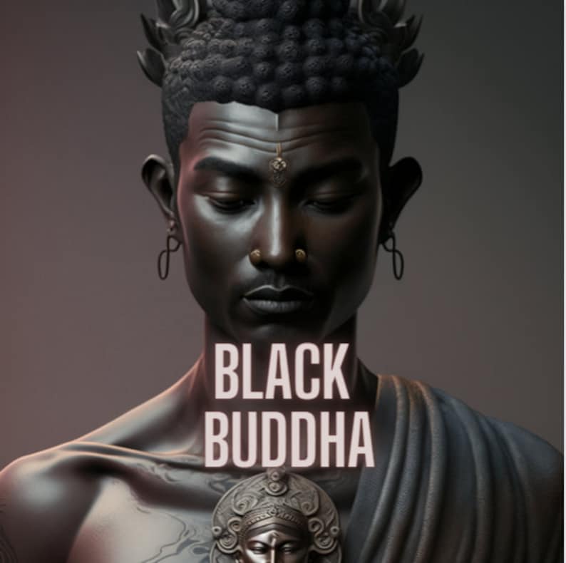 Black Buddha African American - Etsy
