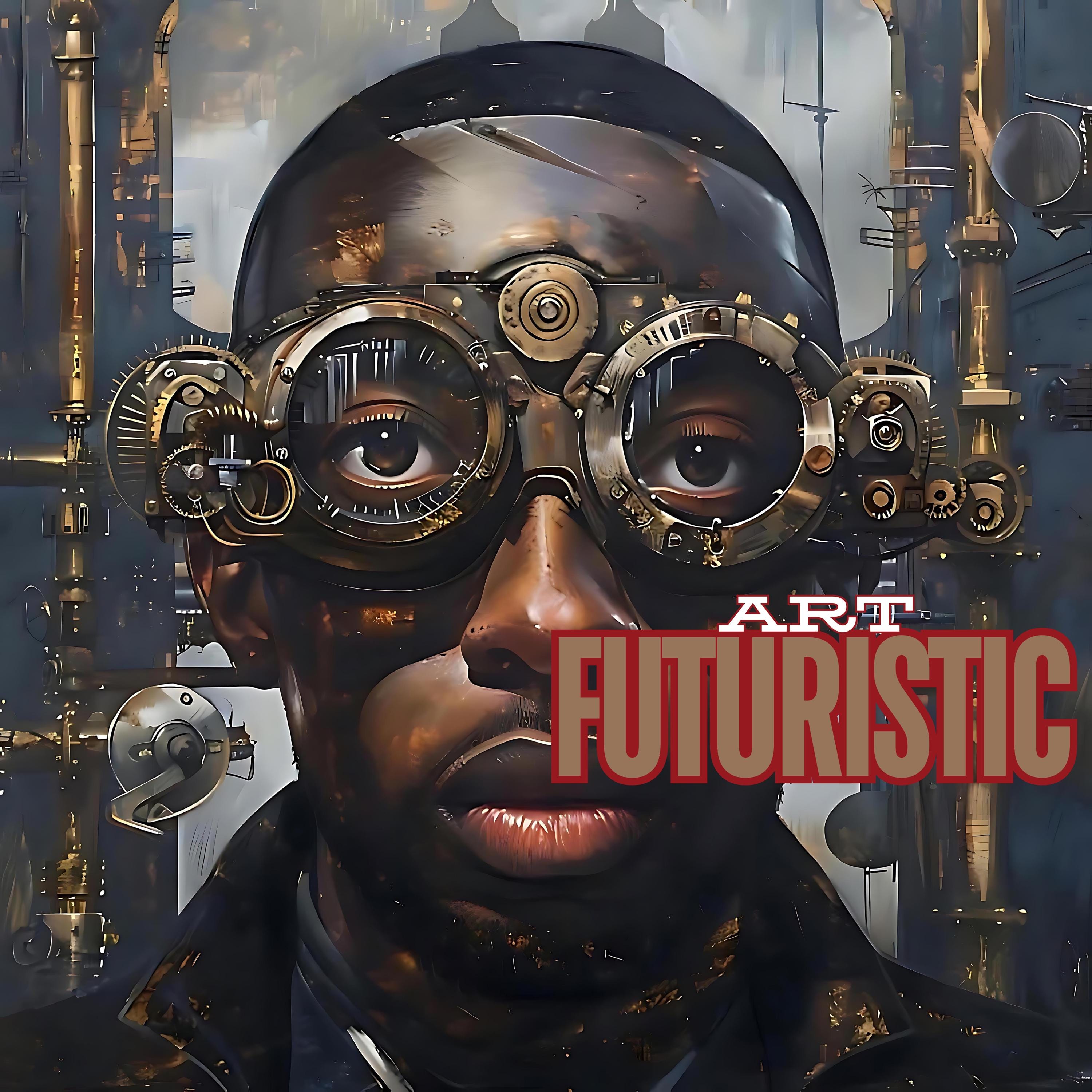 Steampunk Afro-futurism Digital Art Collection - High Resolution ...