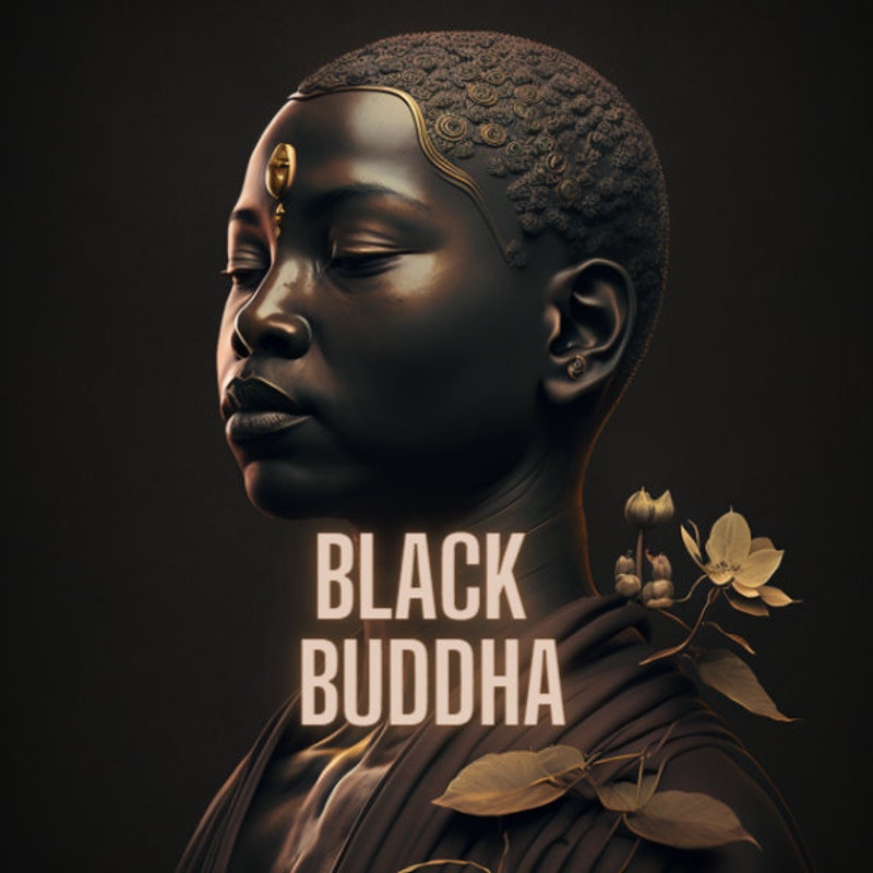 Black Buddha - Etsy