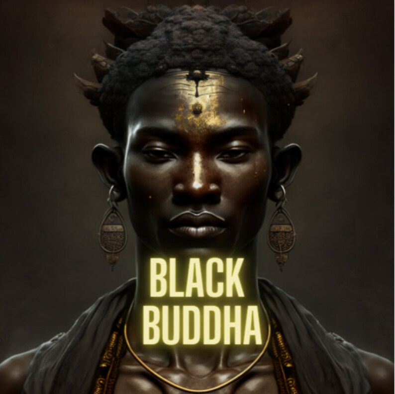 Black Buddha African American - Etsy