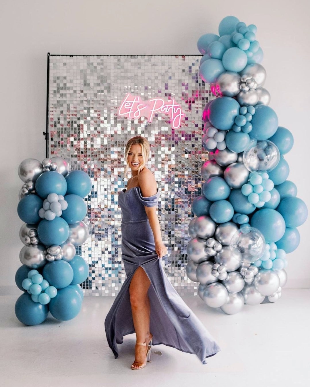 12 Sequin Panels for Backdrop by Blush Blooms Decor Shimmer - Etsy