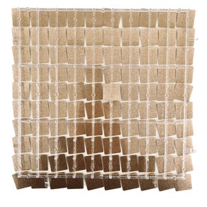 Shimmer Wall Sequin Panels: Blush Blooms Backdrop, 28 Interlocking ...