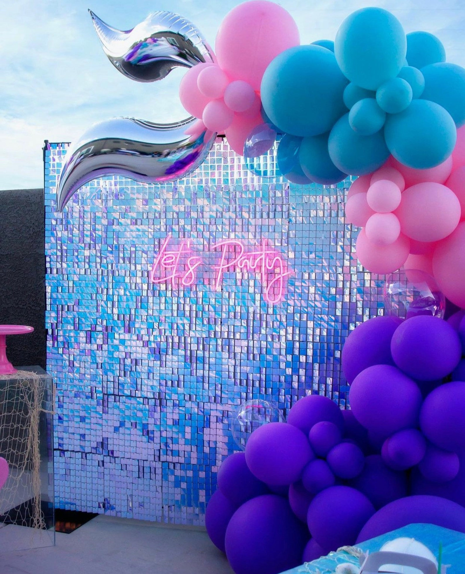 12 Sequin Panels for Backdrop by Blush Blooms Decor Shimmer Wall ...