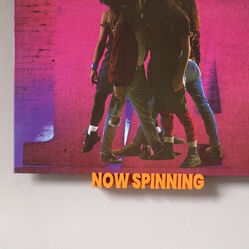 Now Spinning Wall Mounted Vinyl Record Display Shelf - Etsy