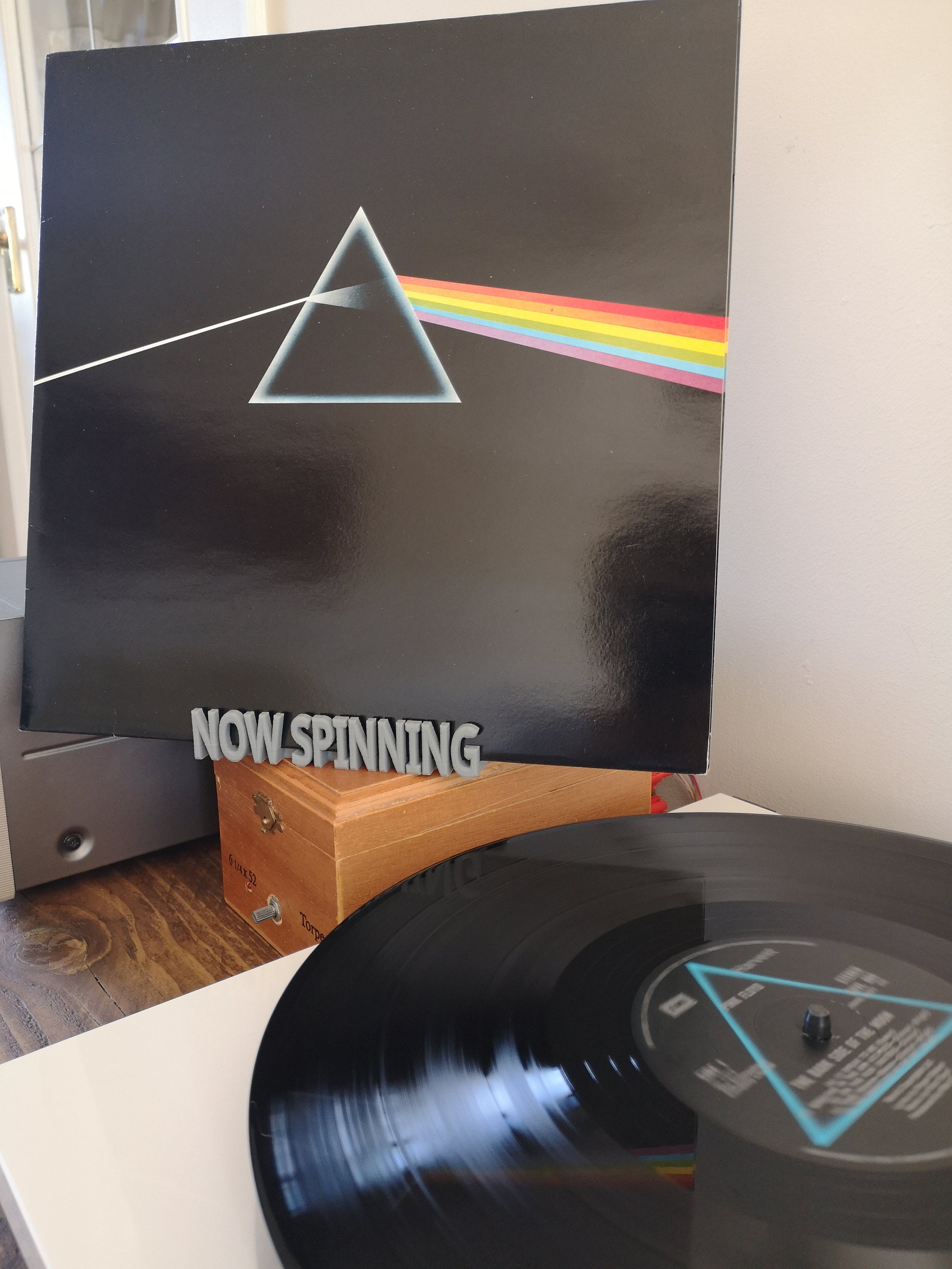 Now Spinning Record Stand | Etsy UK