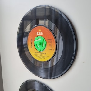 Record Hanger for 7" Singles, Vinyl Display Wall Mount, 45s on Show - Etsy