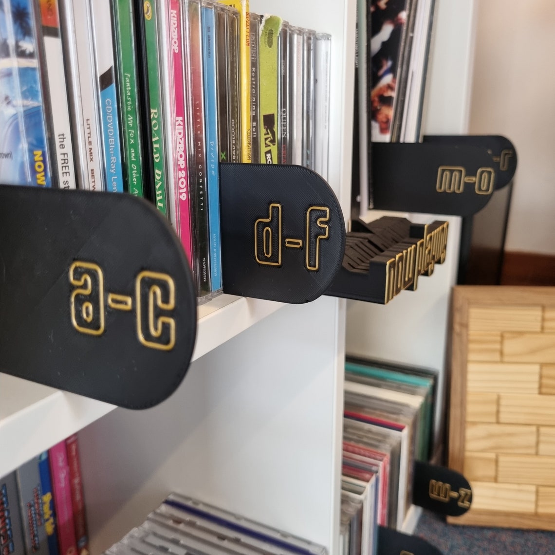 Alphabet Dividers for Cds With Grouped A-Z Letters, Set of 9 - Etsy