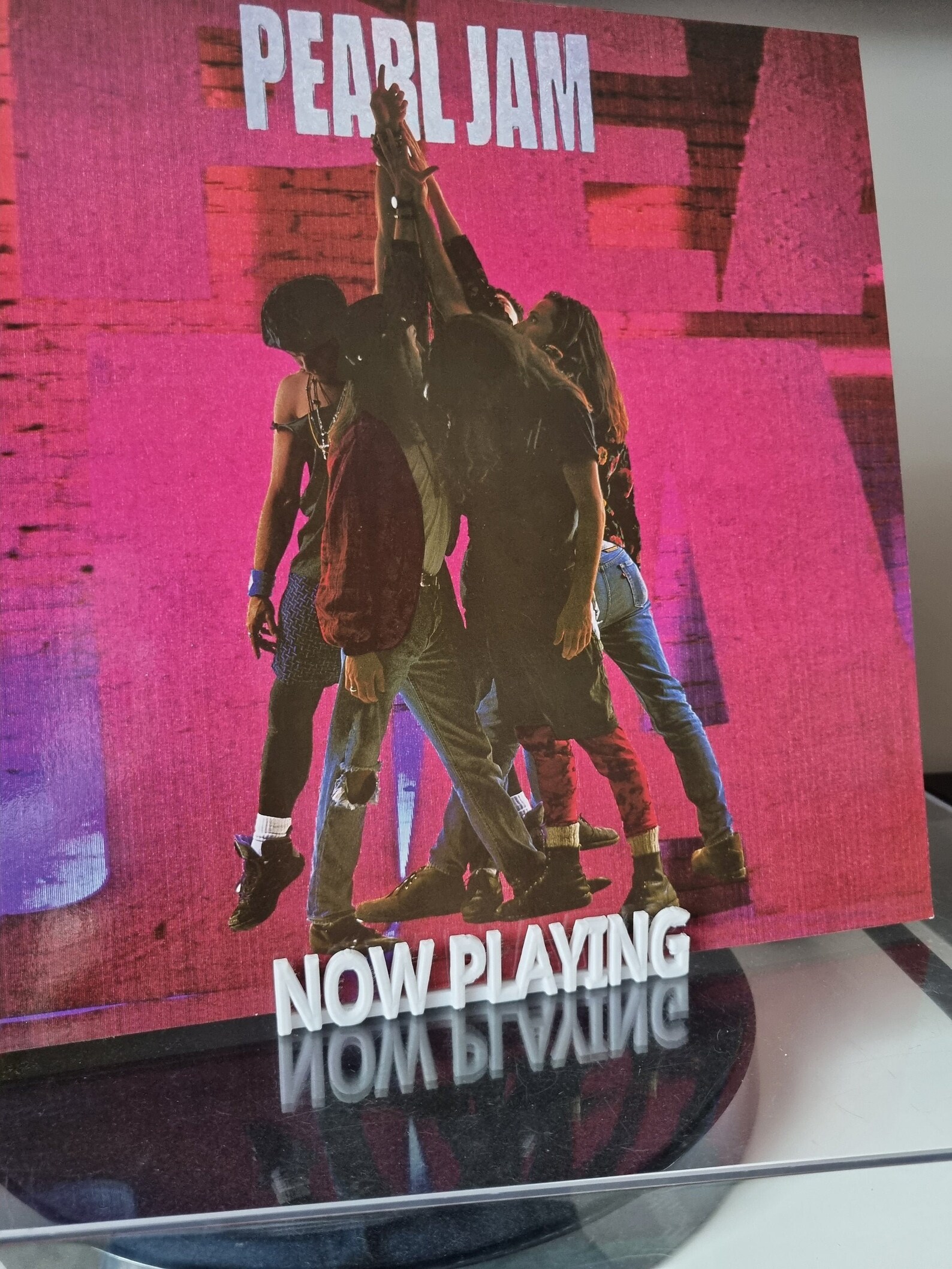 Now Playing Stand for Vinyl Records and Cds | Etsy UK