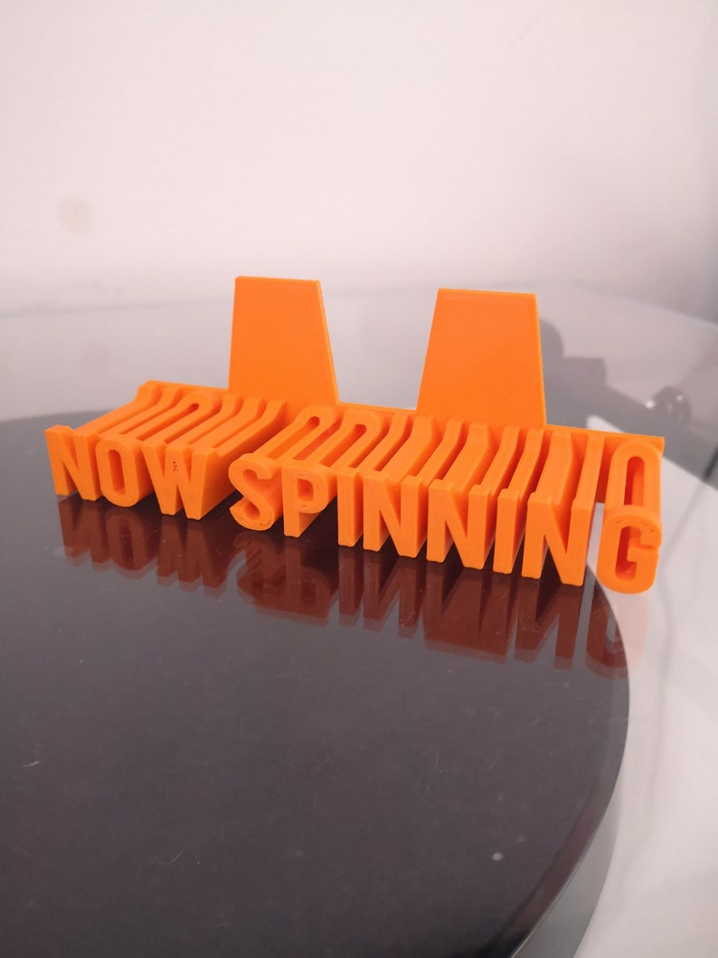 Now Spinning wall mounted vinyl record display stand | Etsy