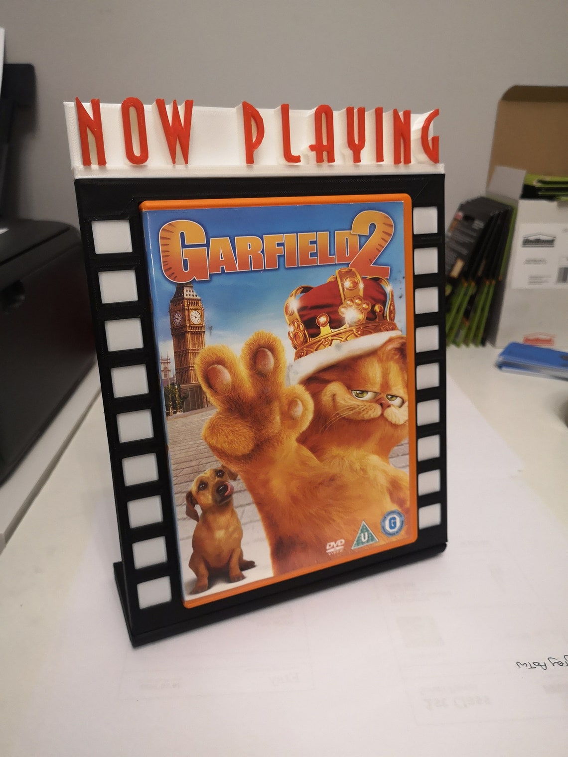 Now Playing DVD and Blu Ray Frame | Etsy UK