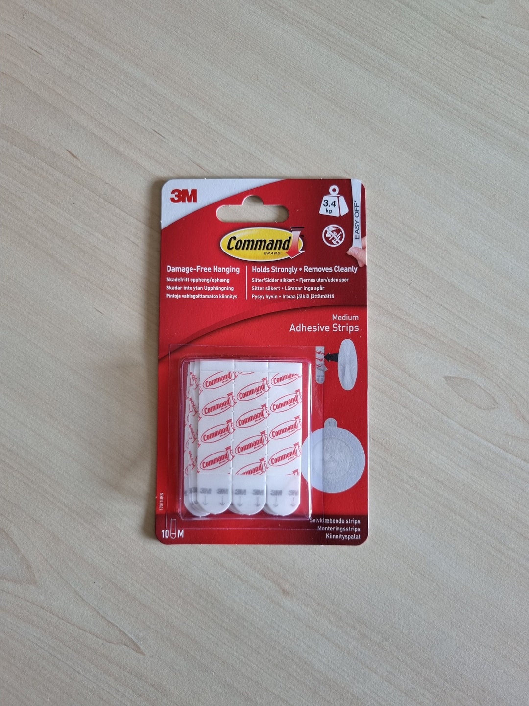 Command Strips, Adhesive Refill, Removable Sticky Tabs - Etsy New Zealand