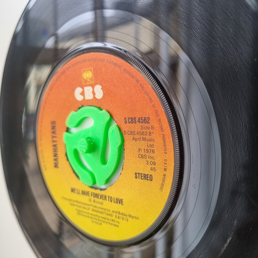 Record Hanger for 7" Singles, Vinyl Display Wall Mount, 45s on Show - Etsy