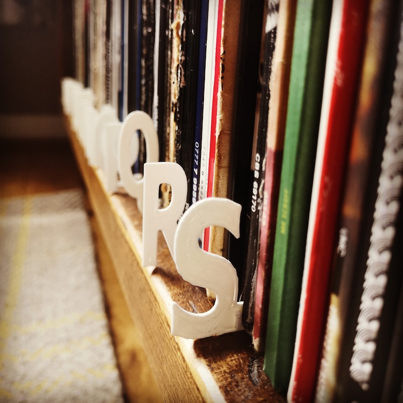 Bookshelf Dividers - Etsy