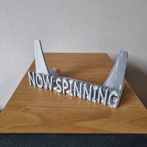 Now Spinning Record Stand - Etsy