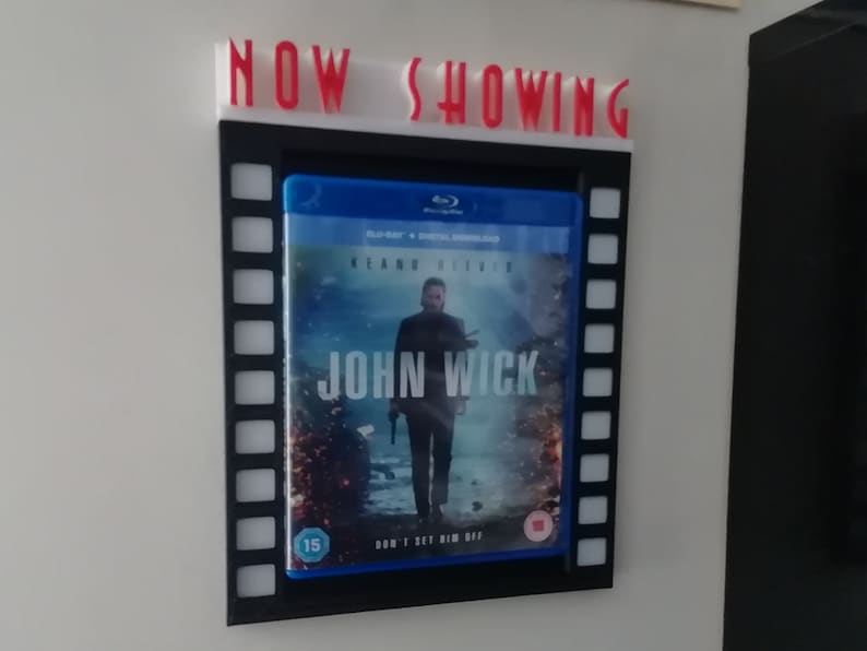 DVD Frame Blu-ray Frame Now Playing Now Showing Coming - Etsy UK