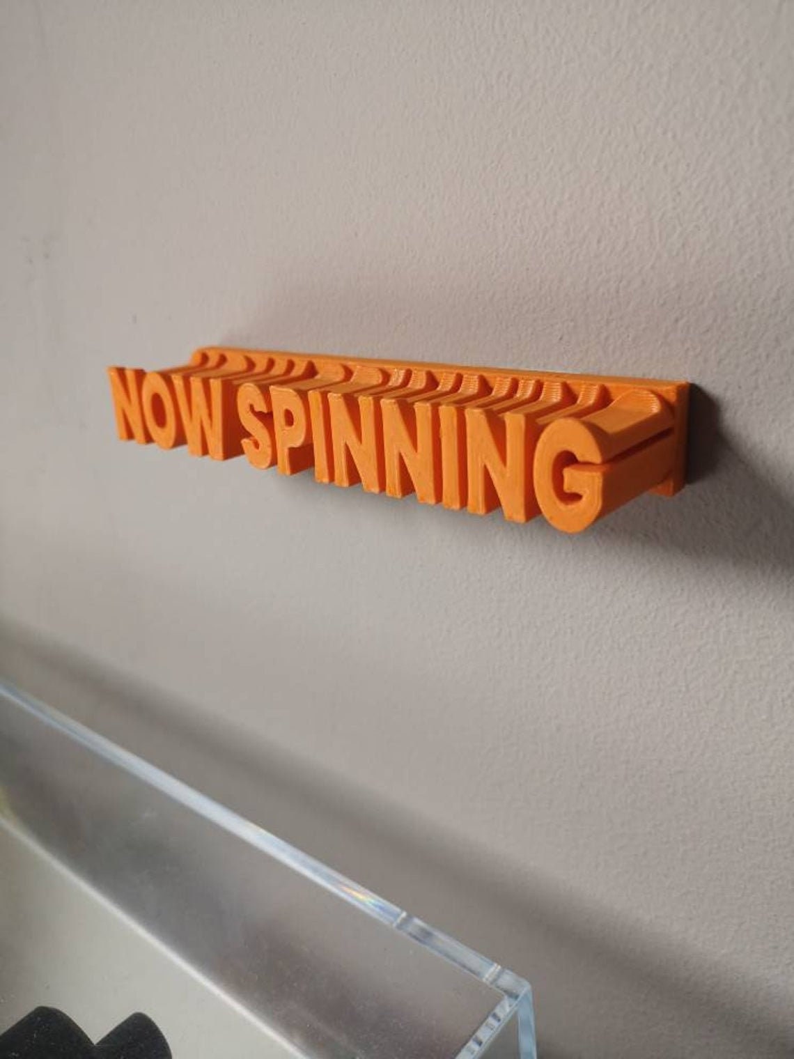 Now Spinning Wall Mounted Vinyl Record Display Shelf - Etsy