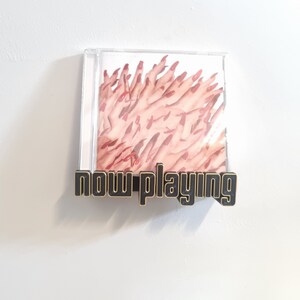 Now Playing CD Shelf, Wall Mounted CD Display Ledge - Etsy