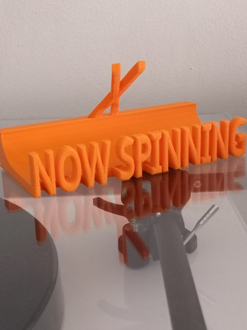 Now Spinning Record Stand | Etsy