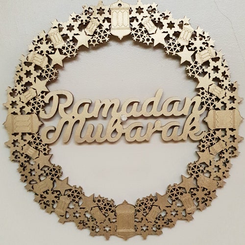 Arabic Pattern Coasters Wood Coasters Ramadan Decorations | Etsy