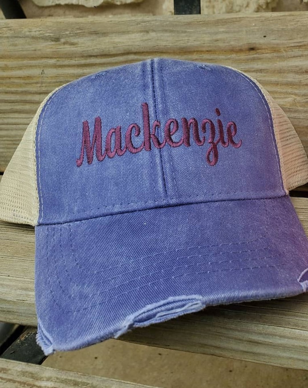 PRICE DROP!! Adams Ollie Cap, Distressed Trucker Mesh Snapback, Custom ...