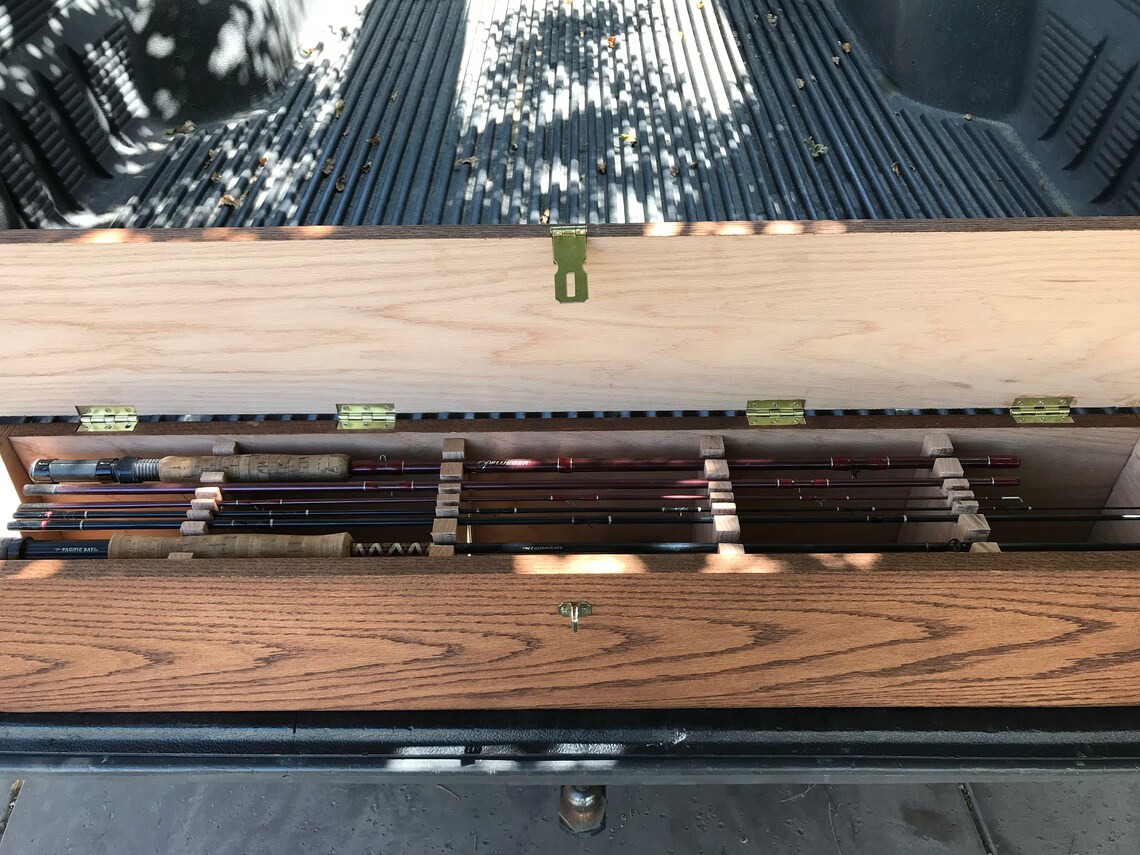 Wooden Fly Rod/fishing Rod Box - Etsy