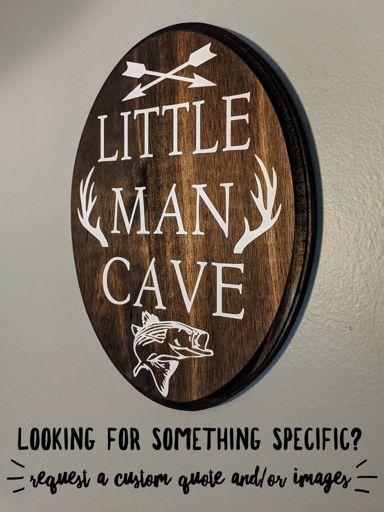 Little Man Cave Sign Nursery Sign Boys Room Sign Baby | Etsy