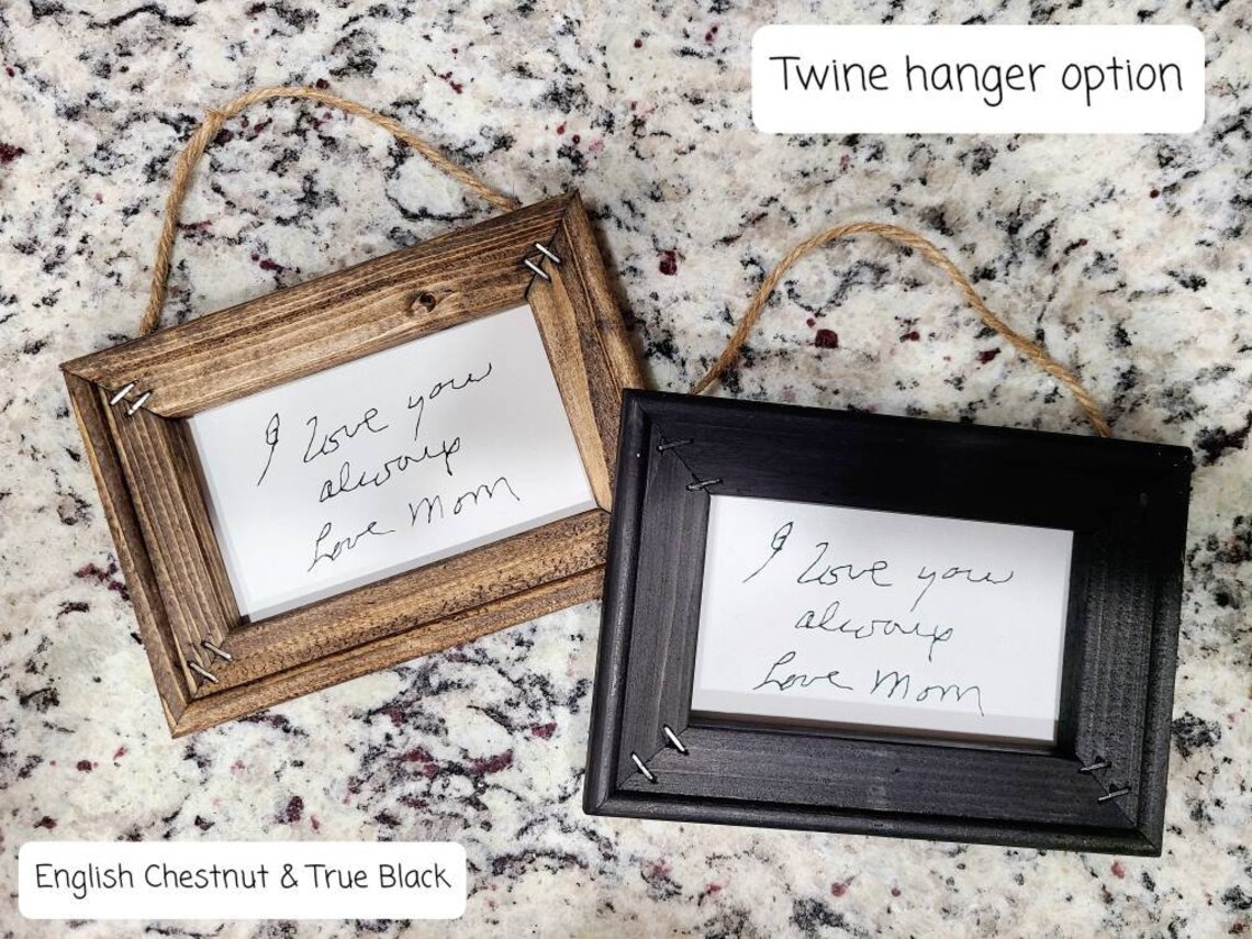 Original Handwriting Gift Custom Handwriting Canvas Sign - Etsy