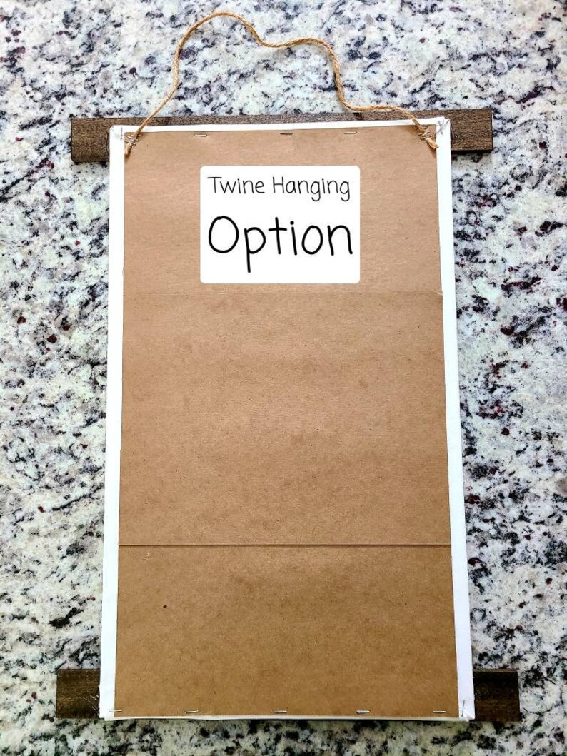 Canvas Banner Recipe Sign Handwritten Recipe Gift Original | Etsy