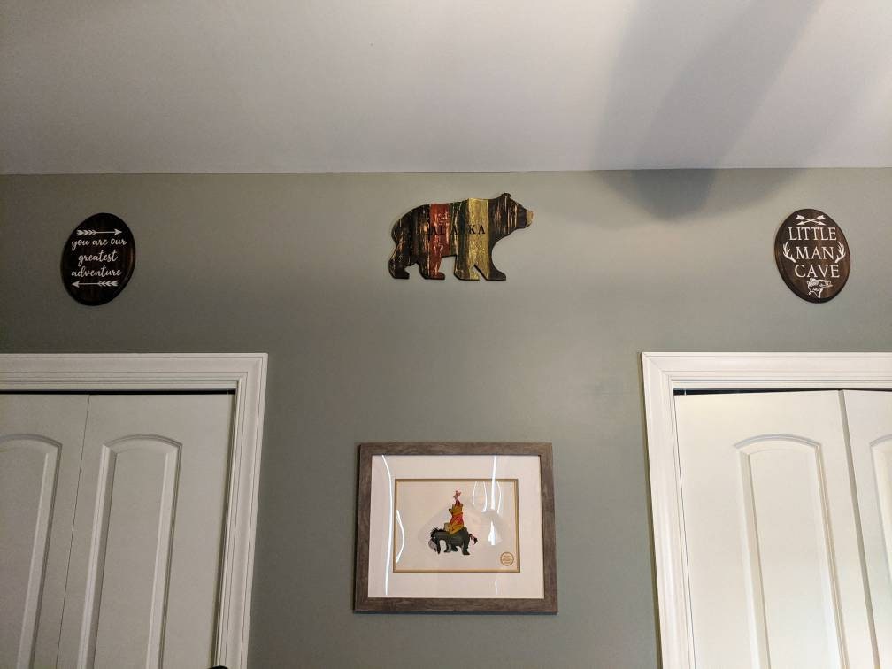 Little Man Cave Sign Nursery Sign Boys Room Sign Baby | Etsy