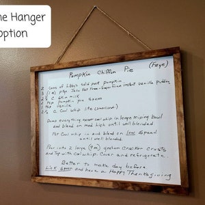 Handwritten Recipe Sign | Handwritten Recipe Gift | Custom Handwriting ...