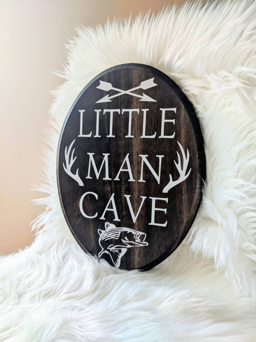 Little Man Cave Sign Nursery Sign Boys Room Sign Baby Shower Gift ...
