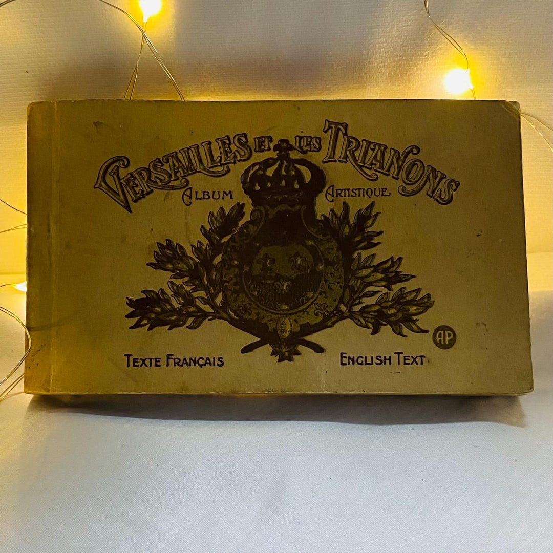 Early 1900s Antique French Postcard Book - Versailles Et Les Trianons ...