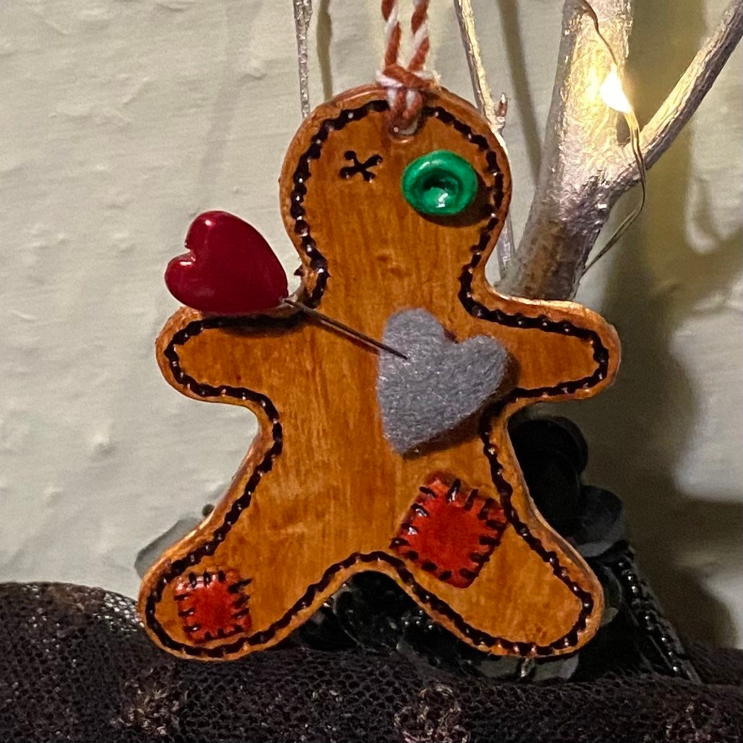Gingerbread Voodoo Man Christmas Decoration - Etsy