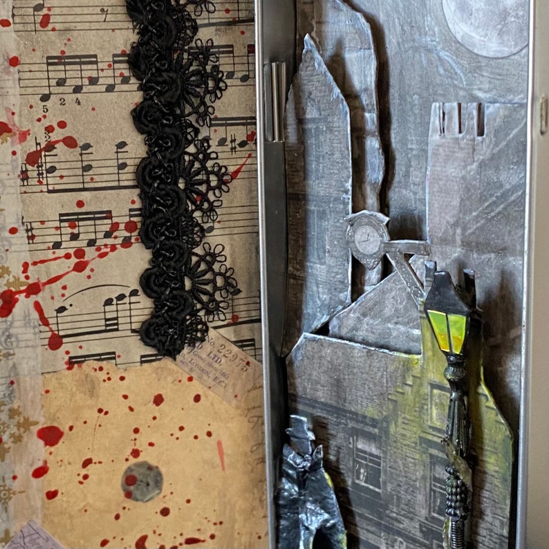 Jack the Ripper Diorama in a Pencil Tin - Etsy