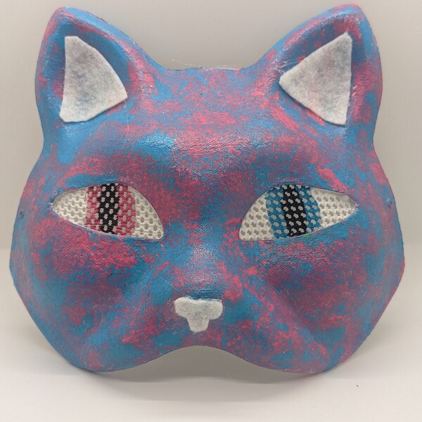 Therian Mask Cat Pink - Etsy