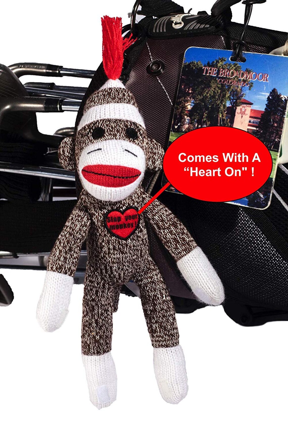 Slap Yo Monkey! Golf Head Cover | Funny Christmas Golf Gift, Golf Gift ...