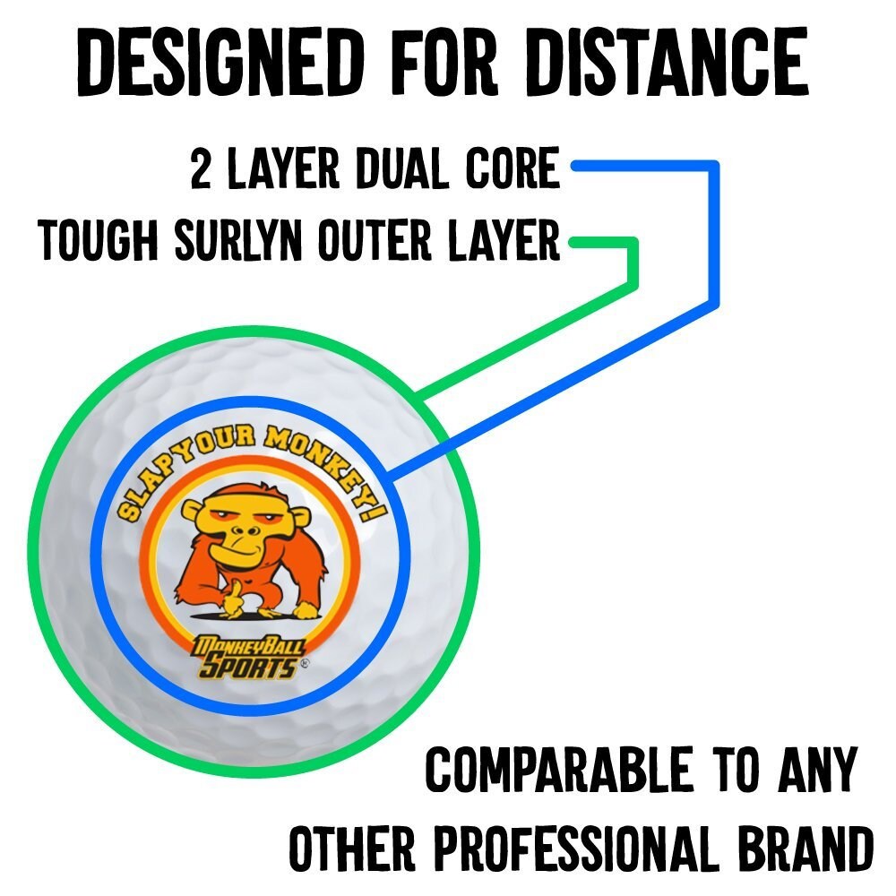 Slap Your Monkey Golf Balls Ultimate Joke on Buddys Golf Game Gets ...