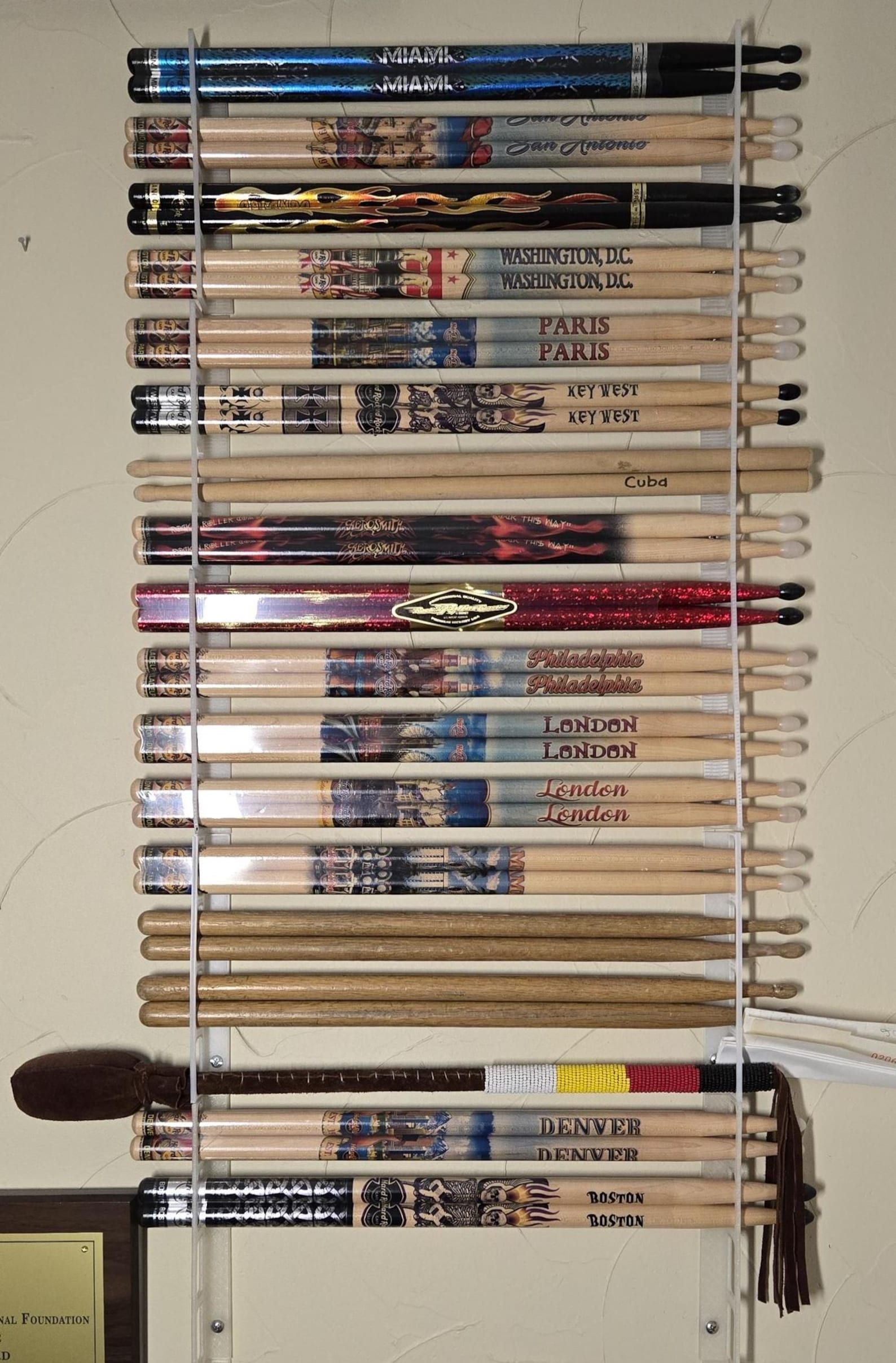 Drumstick Wall Display - Etsy