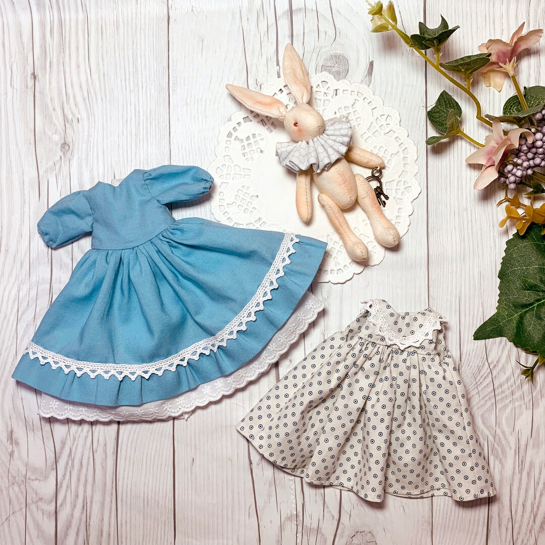 PDF Doll Dress Sewing Pattern / Little Doll Alice Dress & Rabbit ...