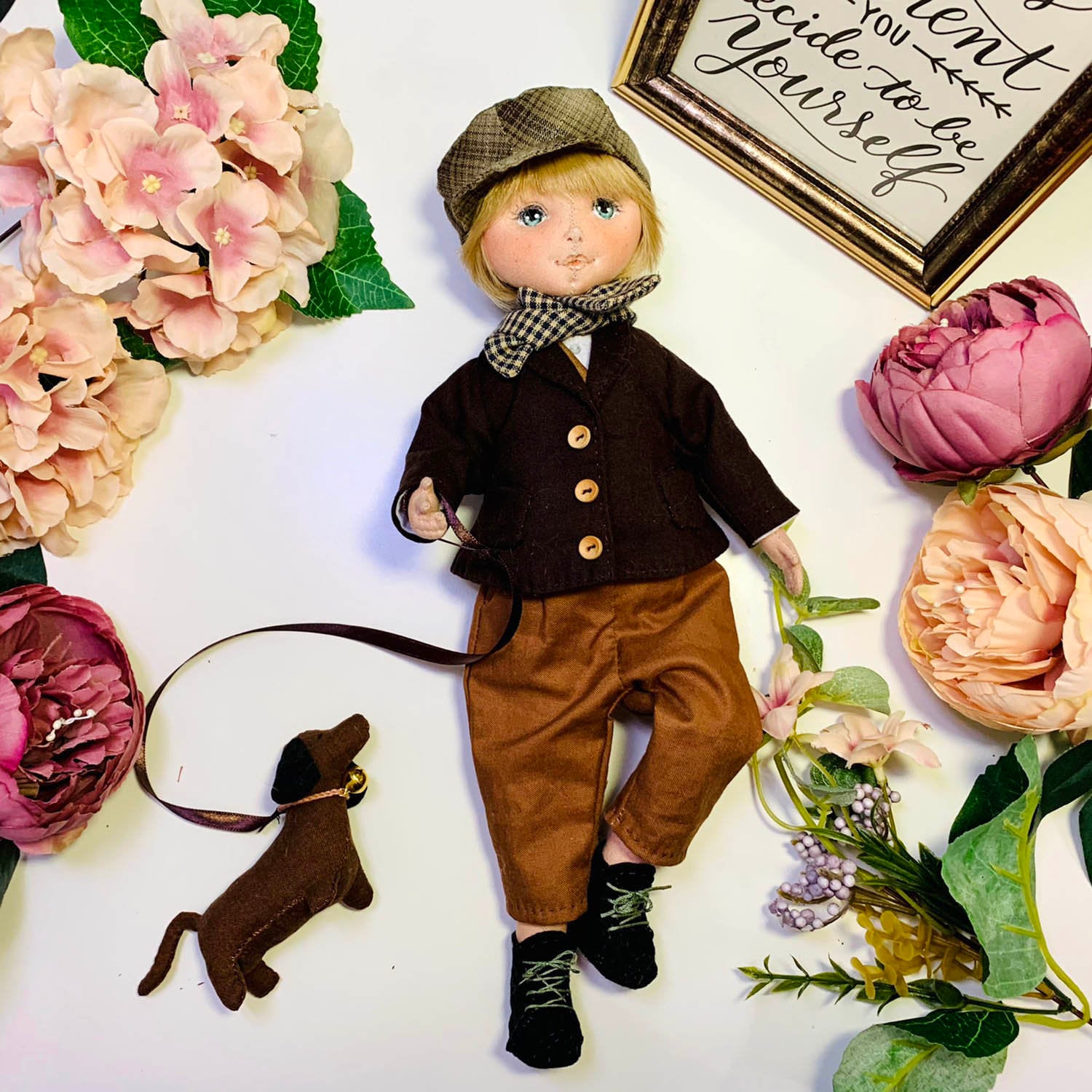 Doll Pattern, Cloth Doll Pattern, PDF Pattern, 33cm Doll Clothes ...