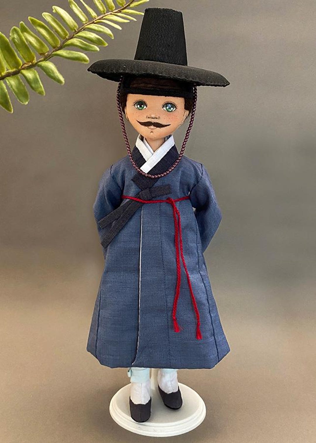 Yanban Nobleman Hanbok Doll / Dopo / PDF Doll Sewing Pattern - Etsy