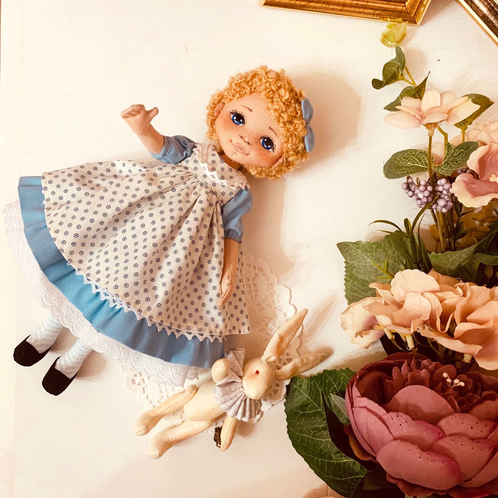 PDF Doll Dress Sewing Pattern / Little Doll Alice Dress & - Etsy