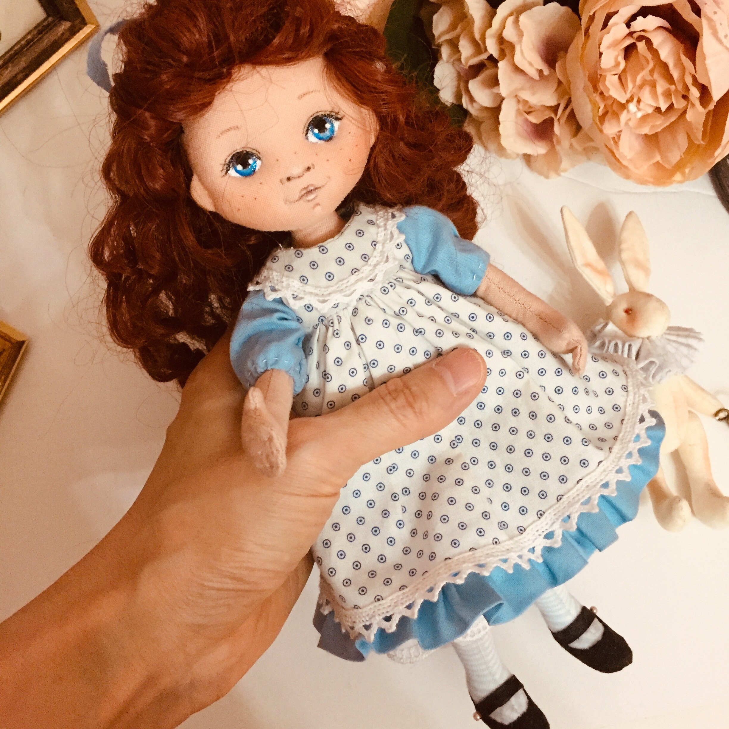 PDF Doll Sewing Pattern / Little Doll Alice &rabbit/ Vintage - Etsy