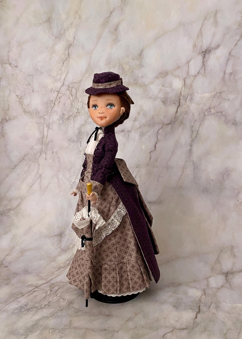 Doll Pattern, Cloth Doll Pattern, 35cm Doll, Victorian Lady - Etsy