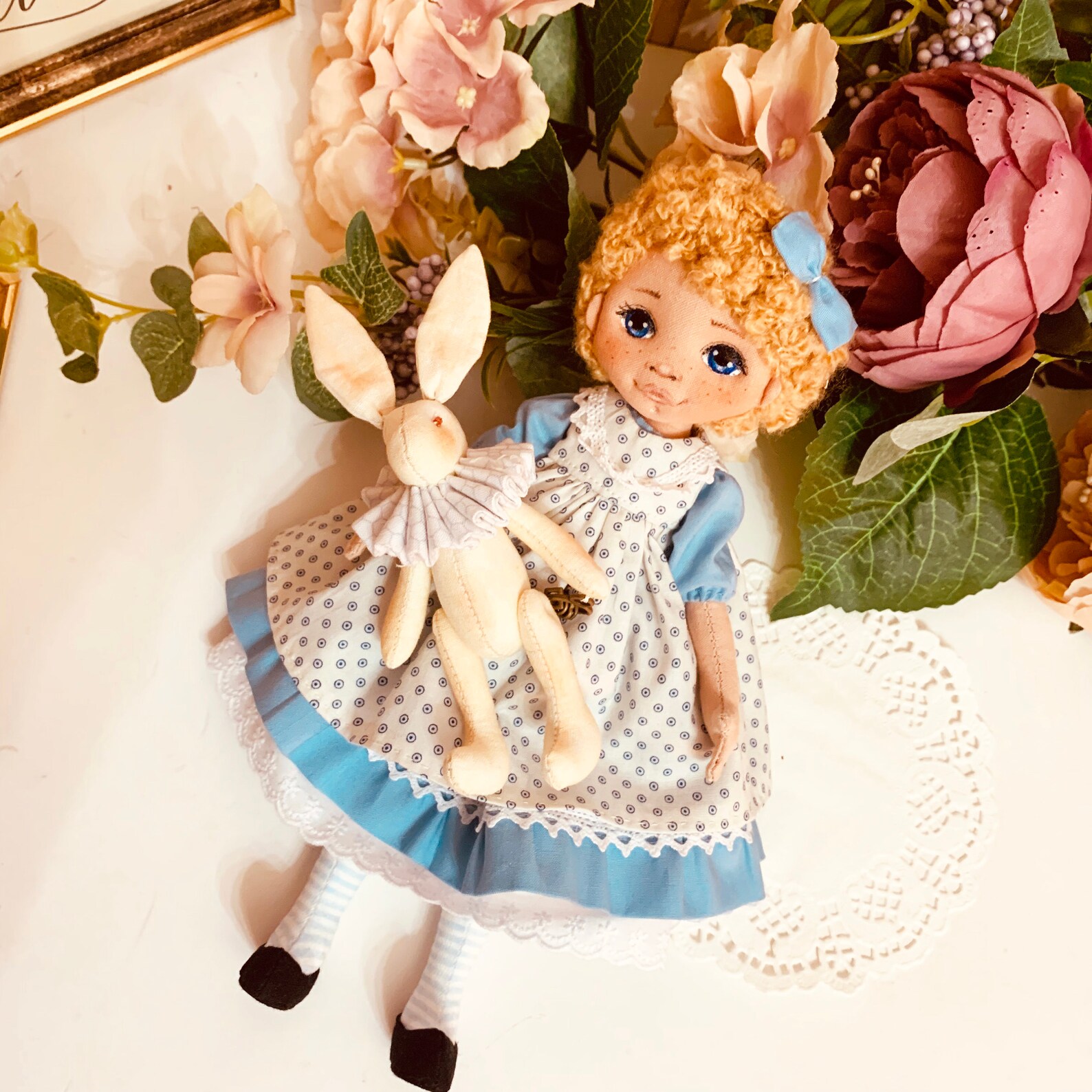 PDF Doll Dress Sewing Pattern / Little Doll Alice Dress & - Etsy