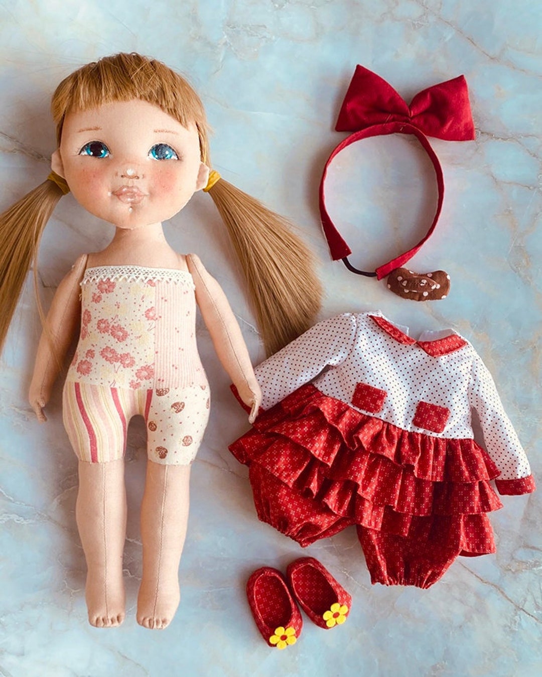 PDF Doll Sewing Pattern / 40cm Sweet Baby Doll / Instant Download - Etsy