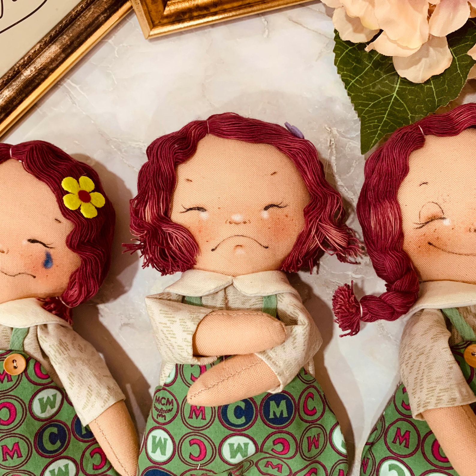 PDF Doll Sewing Pattern / Rag Doll Ugly Dolls / Vintage Style /instant ...