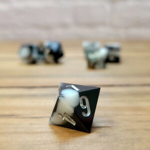 The Void,dice Set, Sharp Edge Dice Set, RPG Dice Set - Etsy