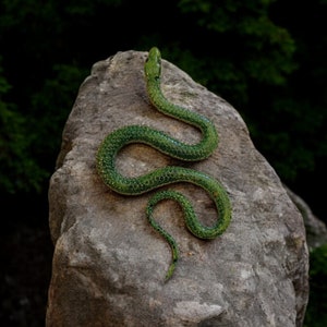 Mini Snakes, Hand Painted, Resin - Etsy