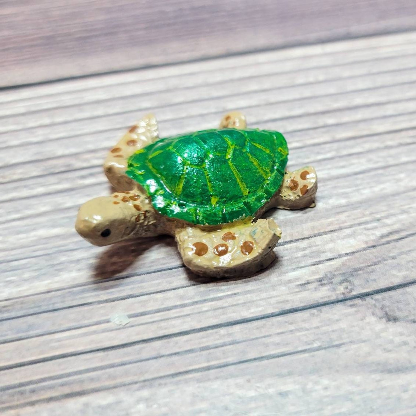 Mini Turtles Resin Set of 3 - Etsy